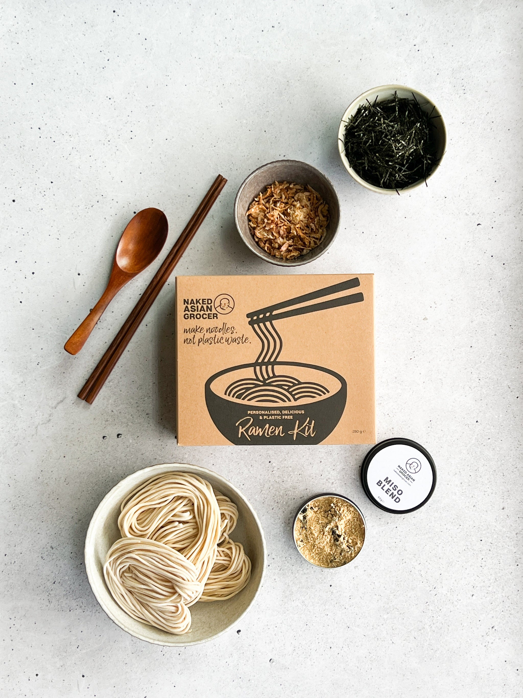 Ramen Kit - Miso & Ramen Combo – Naked Asian Grocer